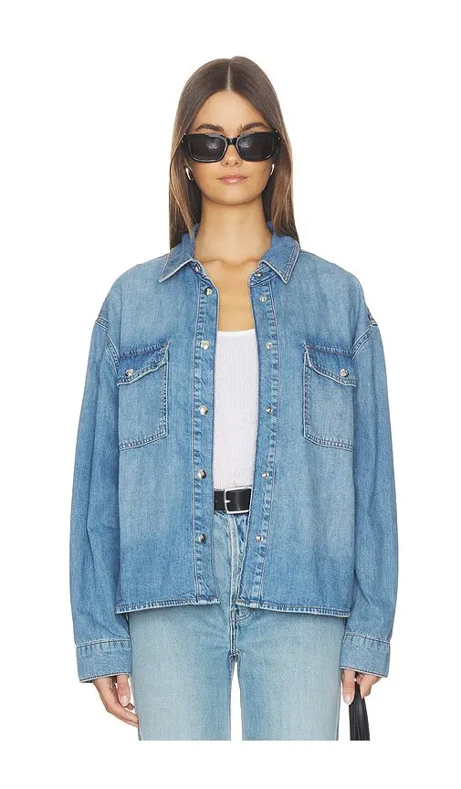ANINE BING Paxton Denim Shirt
