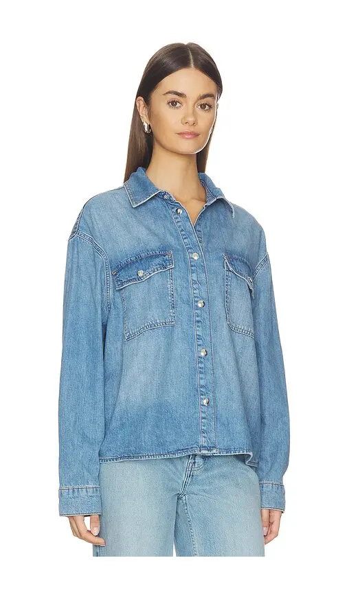 ANINE BING Paxton Denim Shirt