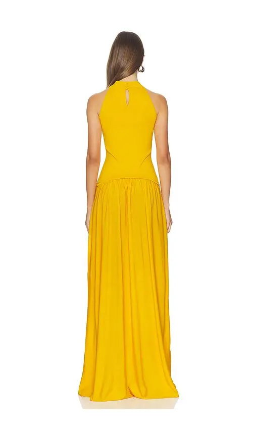 Solid & Striped The Isola Dress - Yellow