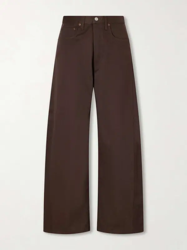 SSSTEIN High-rise Wide-leg Denim