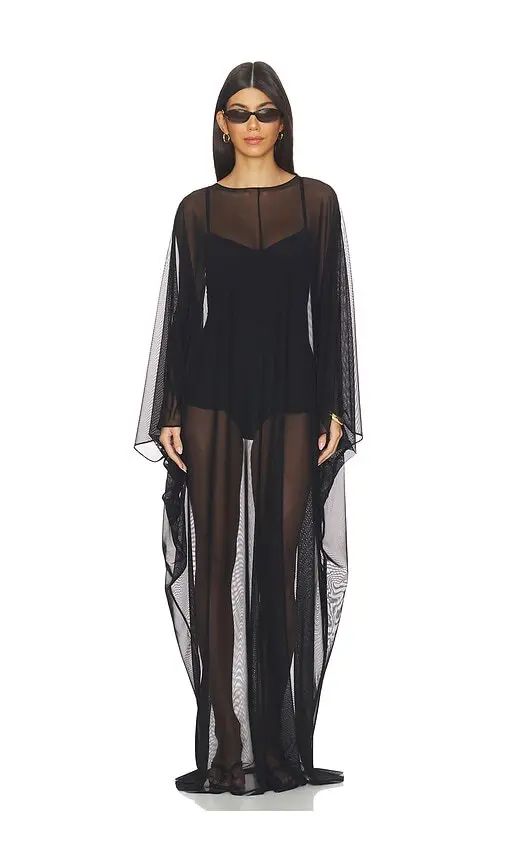 Norma Kamali Caftan - Black