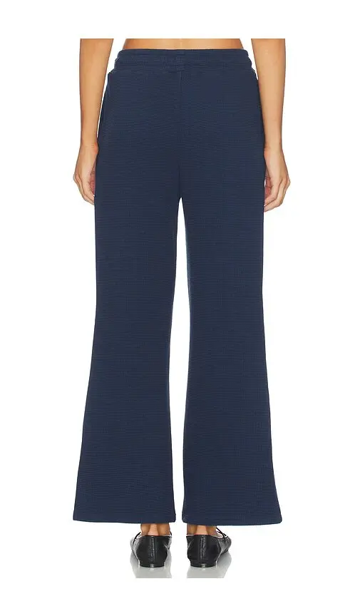 NEGATIVE UNDERWEAR Waffle Knit Cropped Track Pant