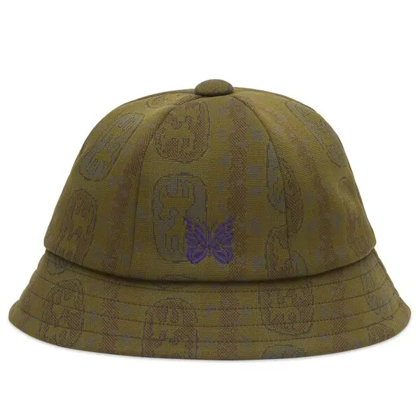 Needles Jacquard Bermuda Hat - Olive
