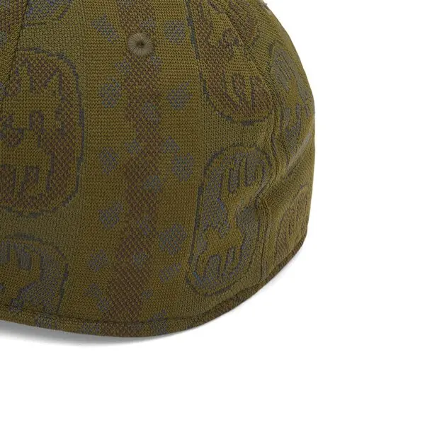 Needles Jacquard Baseball Cap - Olive