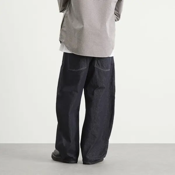 Comme Des Garçons Washed Barrel Jeans
