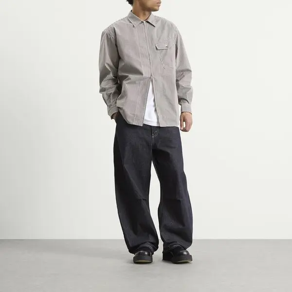 Comme Des Garçons Washed Barrel Jeans