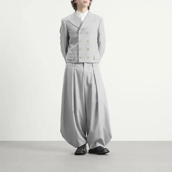 Comme Des Garçons Structured Double Breasted Blazer