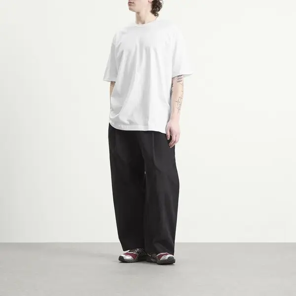Comme Des Garçons Oversized Printed Jersey - White