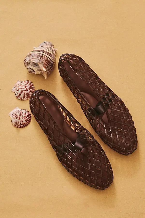 FP VEGAN COLLECTION Nola Jelly Mary Janes - Coffee Bean