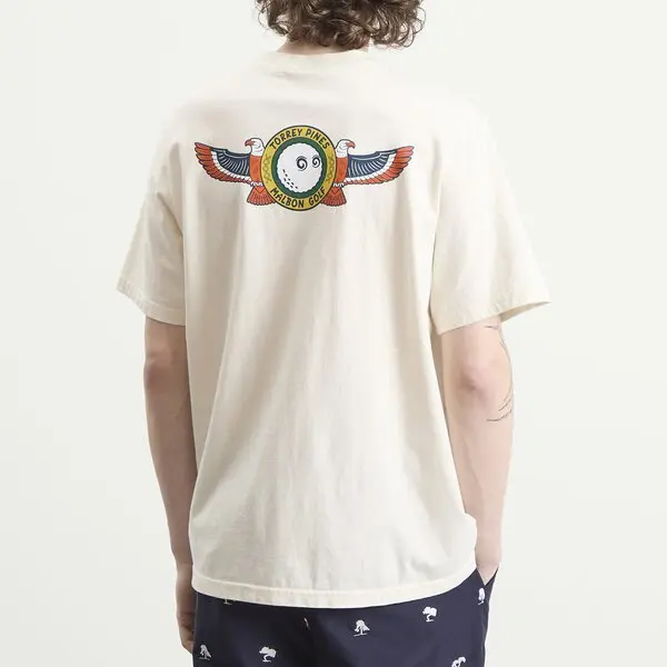 MALBON Torrey Pines Bermuda Eagle T-shirt