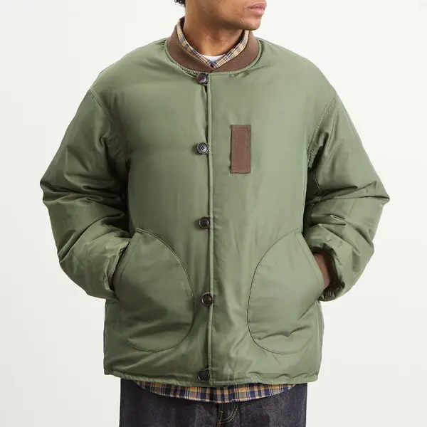 Visvim Corps Down Bomber Jacket - Olive