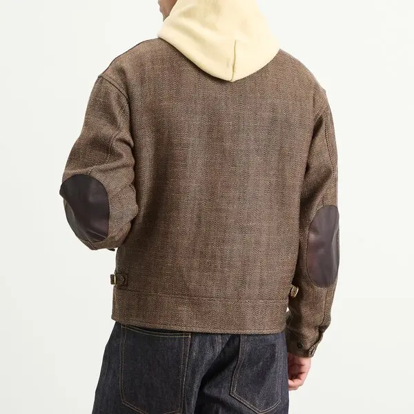 Visvim Strato Bomber Jacket - Dk Brown