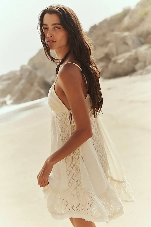 Free People Beach Glow Mini Dress