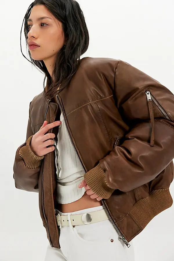 DEADWOOD Bofinger Bomber Jacket - Mud