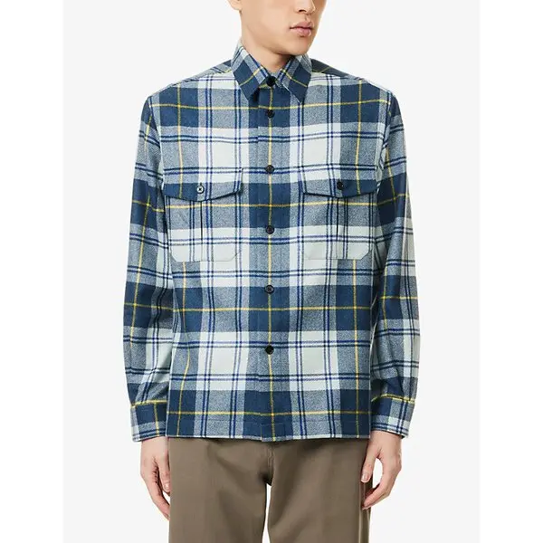 Dunhill Tartan Cashmere Overshirt