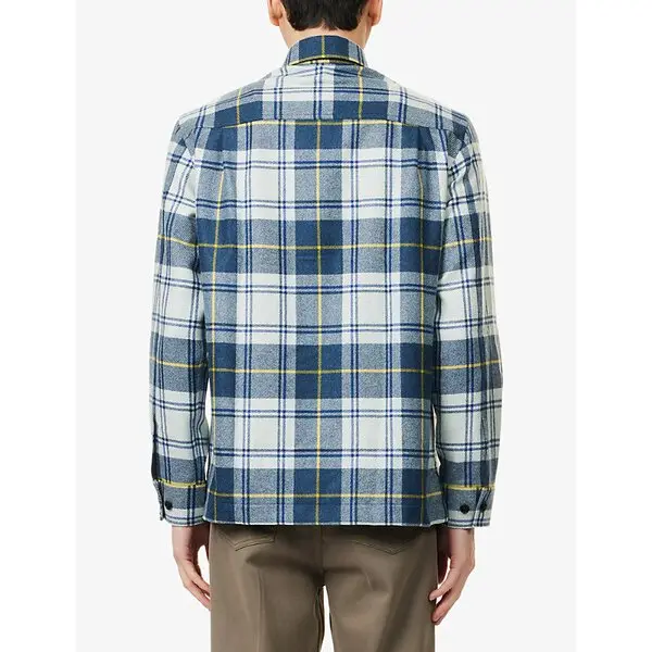 Dunhill Tartan Cashmere Overshirt