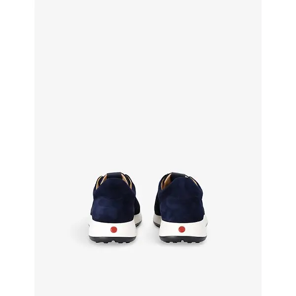 TOD'S Suede Low-top Trainers - Navy