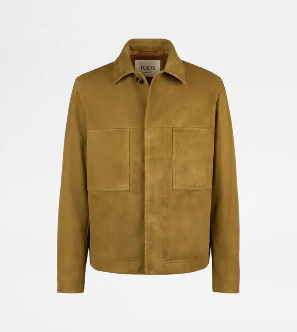 TOD'S Jacket In Pashmy Suede