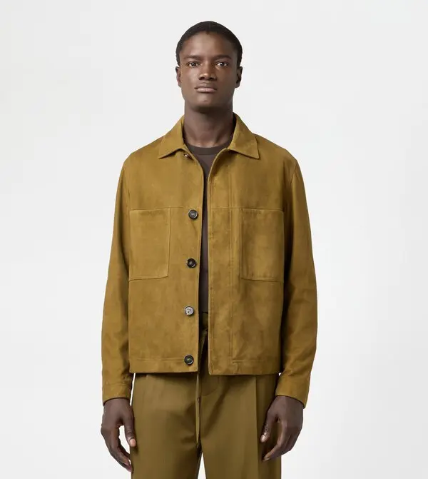 TOD'S Jacket In Pashmy Suede
