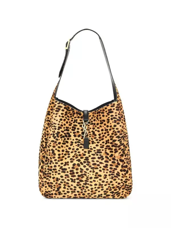 Saint Laurent Leopard-print Shoulder Bag