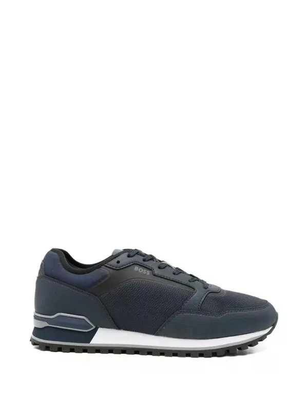 BOSS Panelled Sneakers - Blue