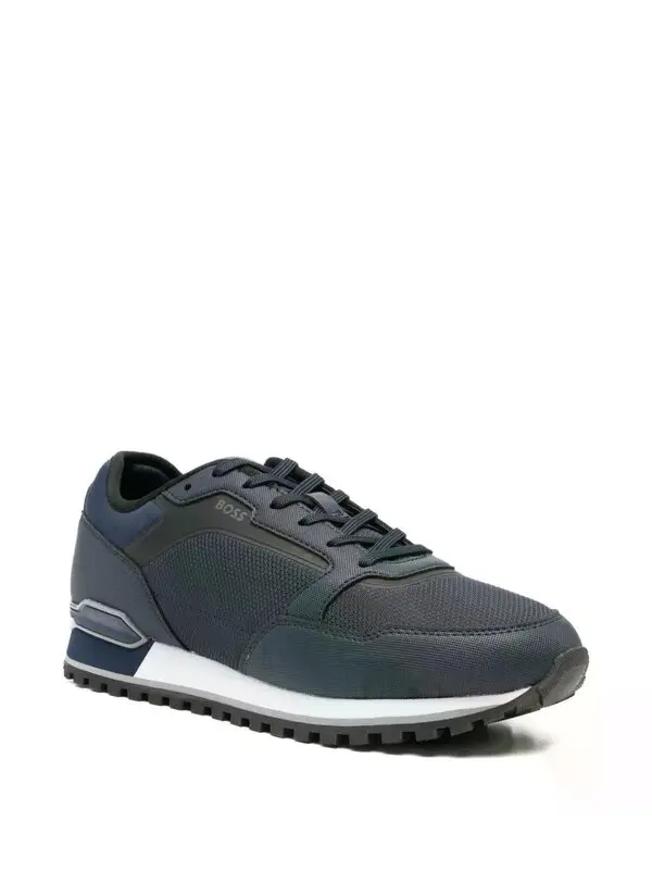 BOSS Panelled Sneakers - Blue