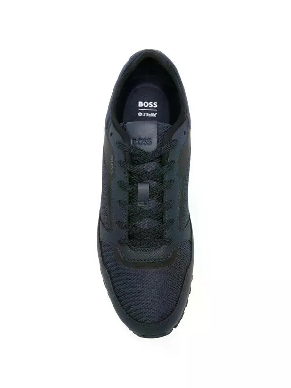 BOSS Panelled Sneakers - Blue
