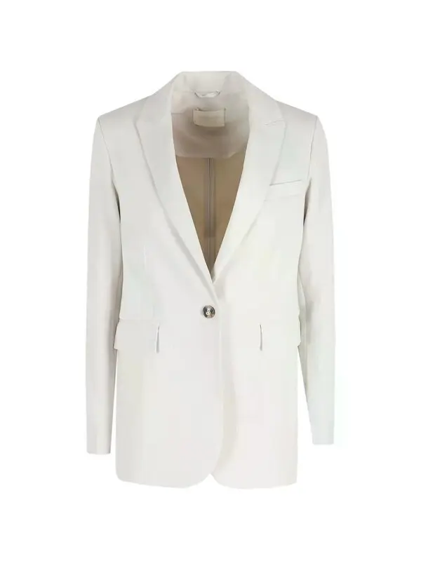 CIRCOLO 1901 Button-fastening Jacket - Neutrals