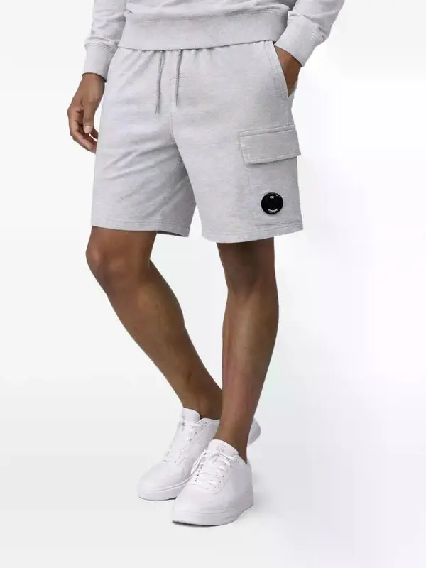 C.P. COMPANY Patch Pocket Drawstring Shorts