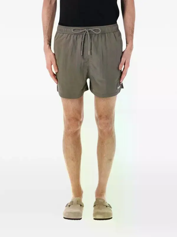 REPRESENT Core Drawstring Swim Shorts - Brown