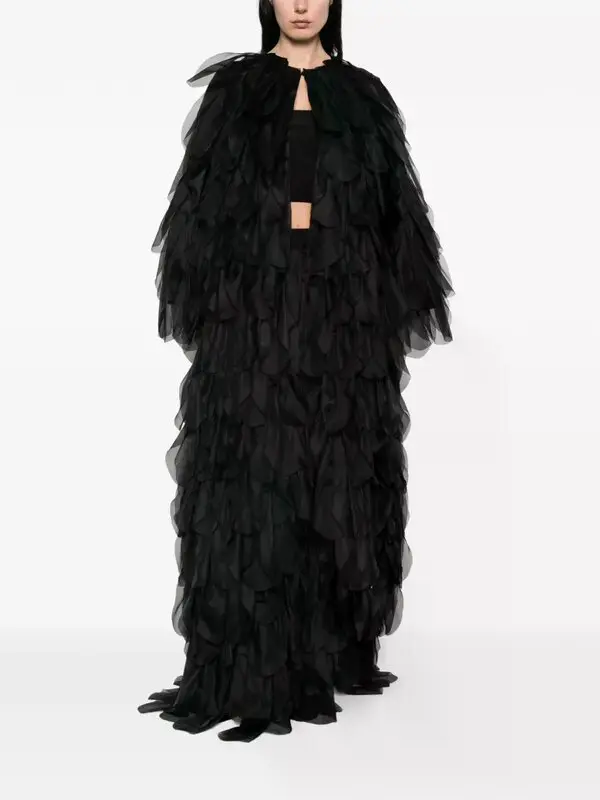 Max Mara Lauto Ruffled Coat