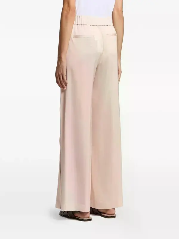 Peserico Elasticated Wide Leg Trousers