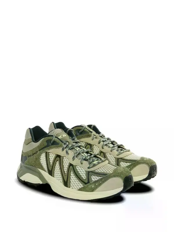 SALOMON Xt-whisper Panelled Sneakers - Neutrals