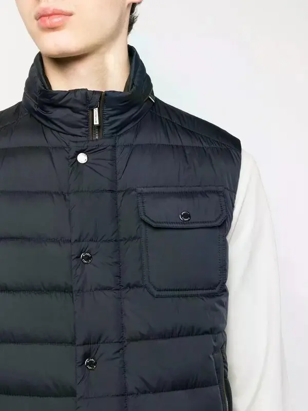 MOORER Padded Down Gilet