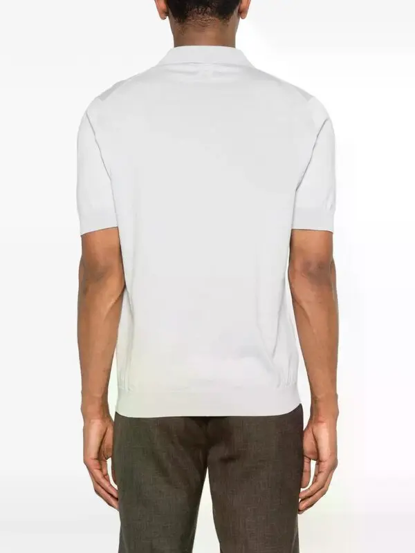 LARDINI Classic-collar Polo Shirt