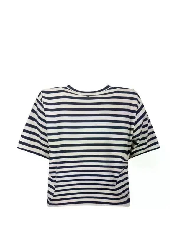 Max Mara Striped Short-sleeve Shirt
