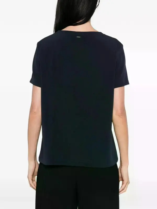 Max Mara Rebecca Crew-neck T-shirt - Blue