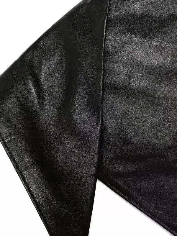 NAMACHEKO Triangle Leather Scarf