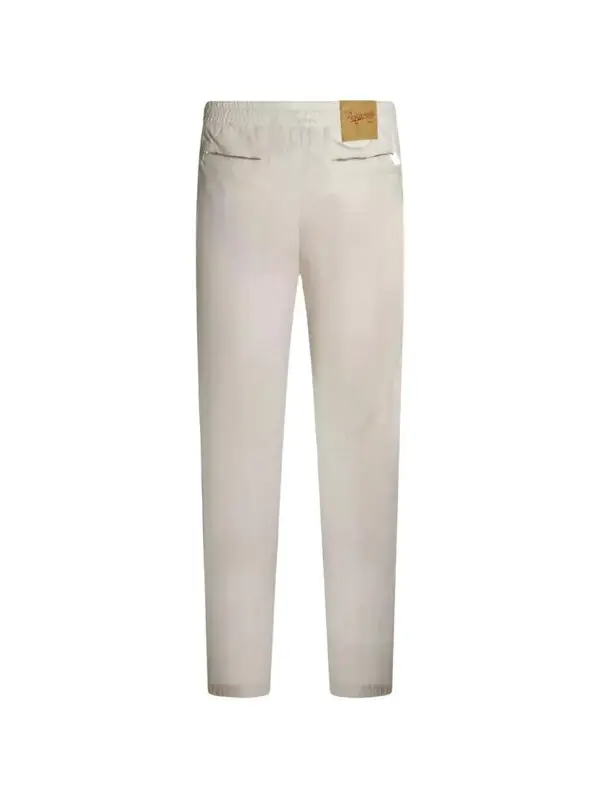Marco Pescarolo Drawstring Trousers With Beaded Detail - Neutrals