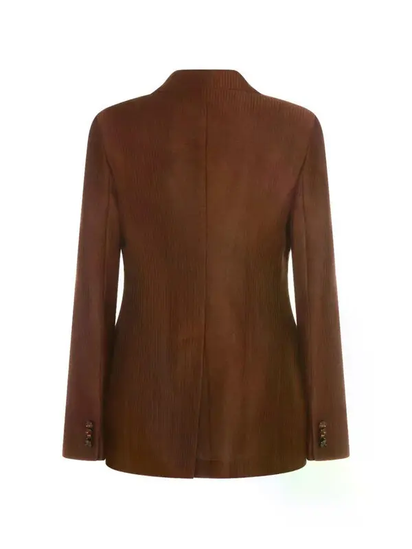 Tagliatore Parigi Buttoned Blazer - Brown