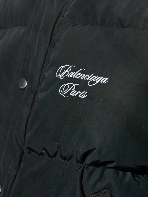 Balenciaga Logo Quilted Puffer Jacket