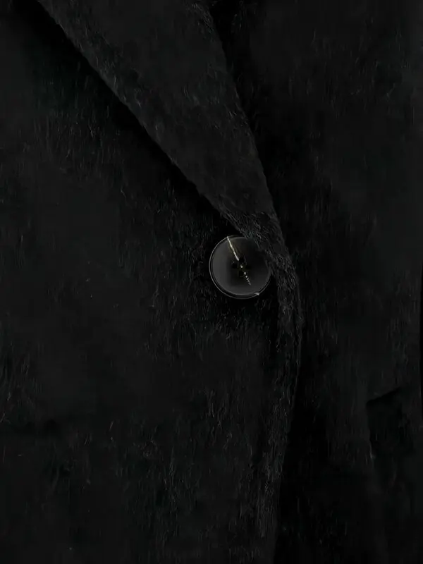 THE DYNAMIS STUDIO Buttoned Double-breasted Coat - Grey