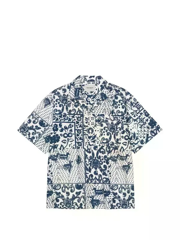 Carhartt Work In Progress Vestige Printed Cotton Shirt
