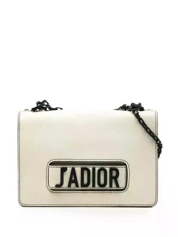 Dior 2018 Jadior Chain Flap Shoulder Bag - Black