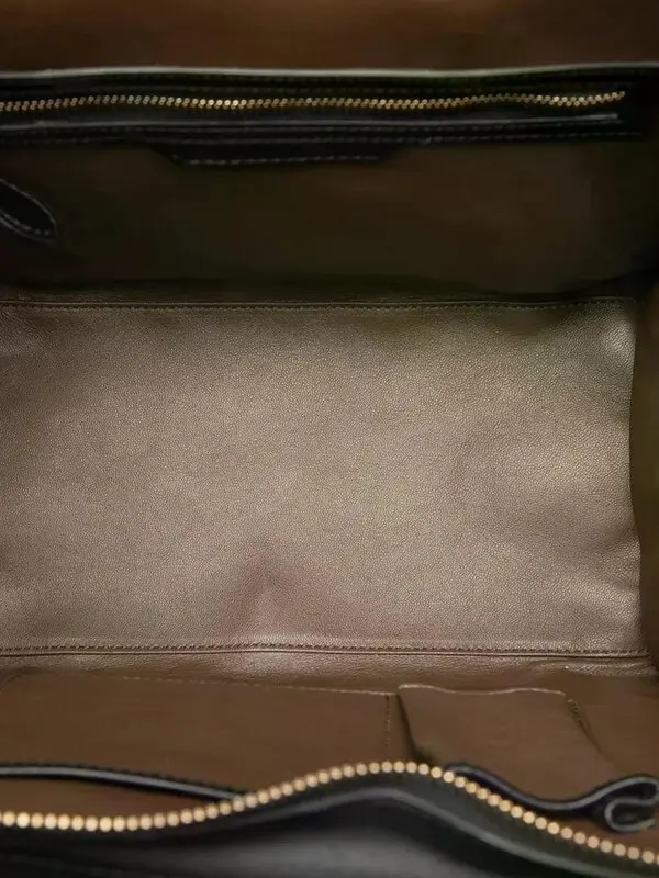 Celine 2012 Mini Tricolor Luggage Tote Bag - Blue