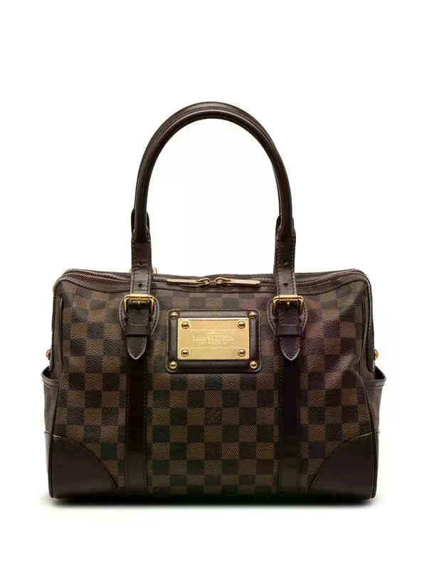 LOUIS VUITTON 2008 Damier Ebene Berkeley Handbag