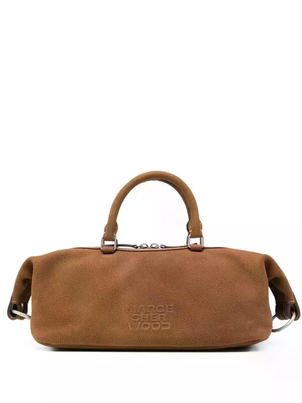 MARGESHERWOOD Embossed-logo Tote Bag