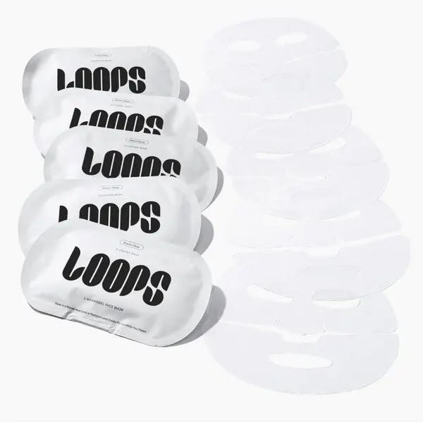 LOOPS BEAUTY Dream Sleep Slugging Hydrogel Face Mask Set - One-color