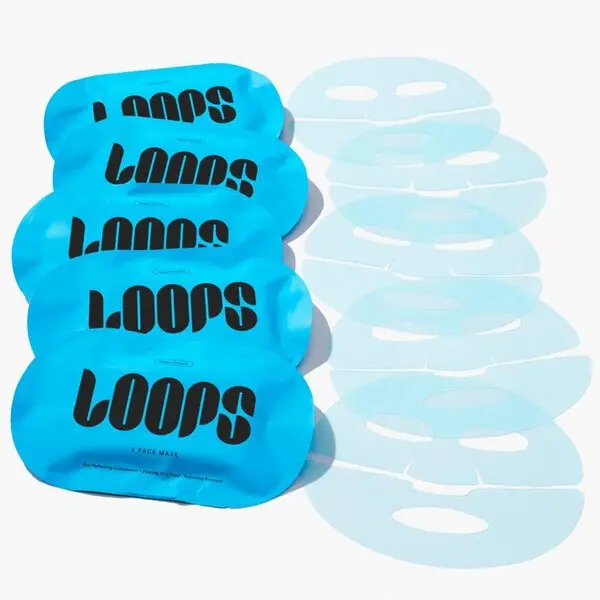 LOOPS BEAUTY Hyper Smooth Dark Spot Hydrogel Face Mask Set - One-color