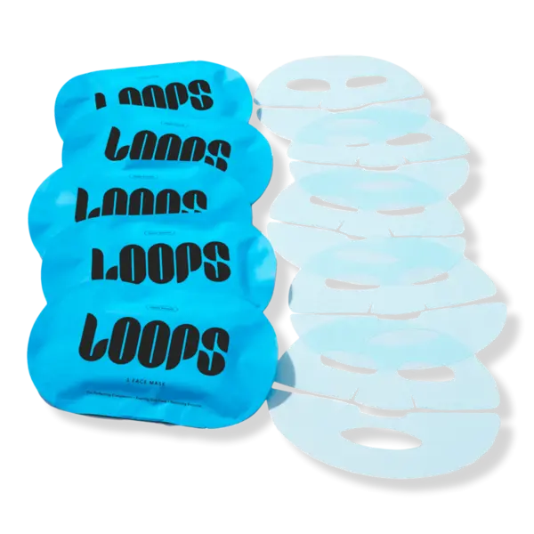 LOOPS BEAUTY Hyper Smooth Dark Spot Hydrogel Face Mask Set - One-color